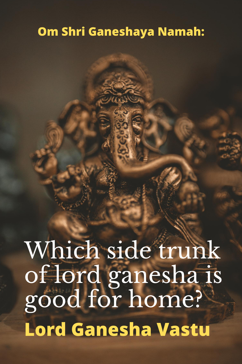 Which Direction Should Ganesh Idol Face in Home